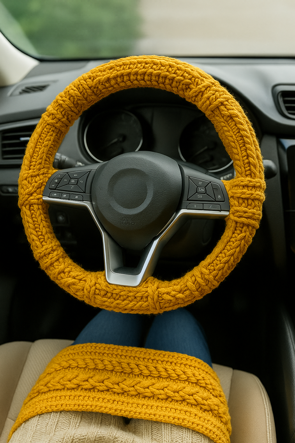 🧶 Crochet Car Cover Art – When Craft Meets Creativity – alldaycrochet