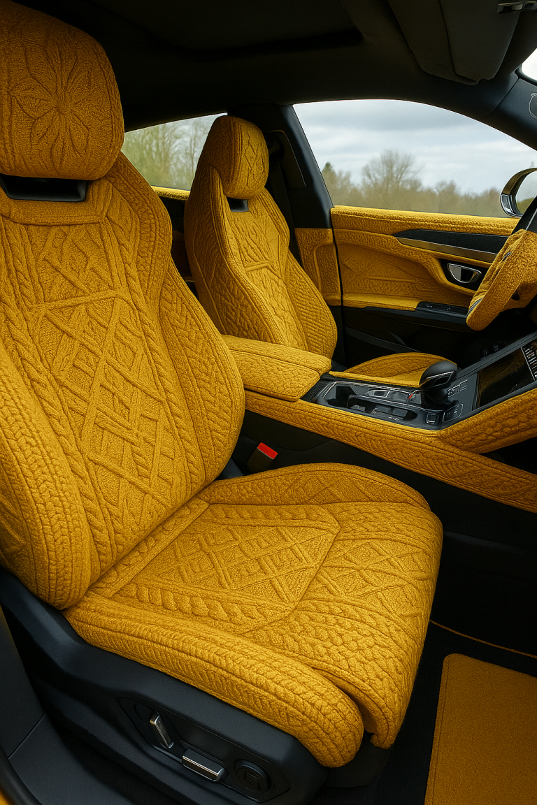 🧶 Crochet Car Cover Art – When Craft Meets Creativity – alldaycrochet