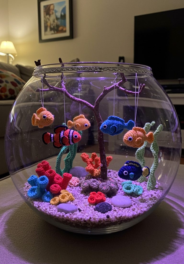 Underwater Magic – Crochet Aquarium Project – alldaycrochet